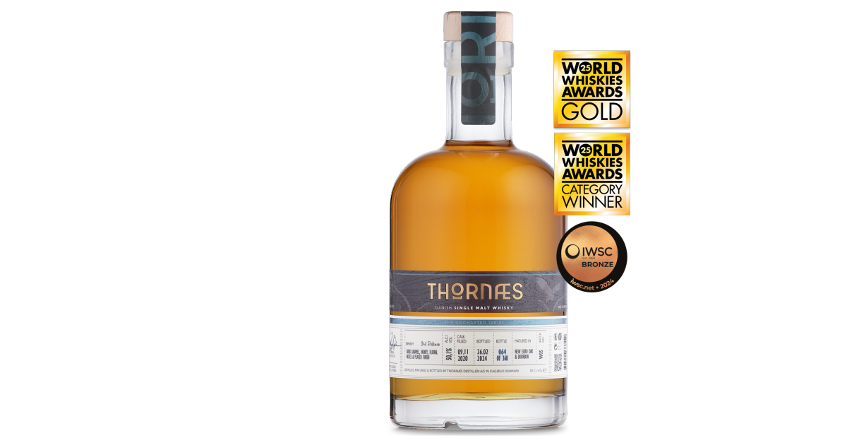 Thornæs Danish Whisky: Single Malt - 3rd Release - Peated - Thornæs ...
